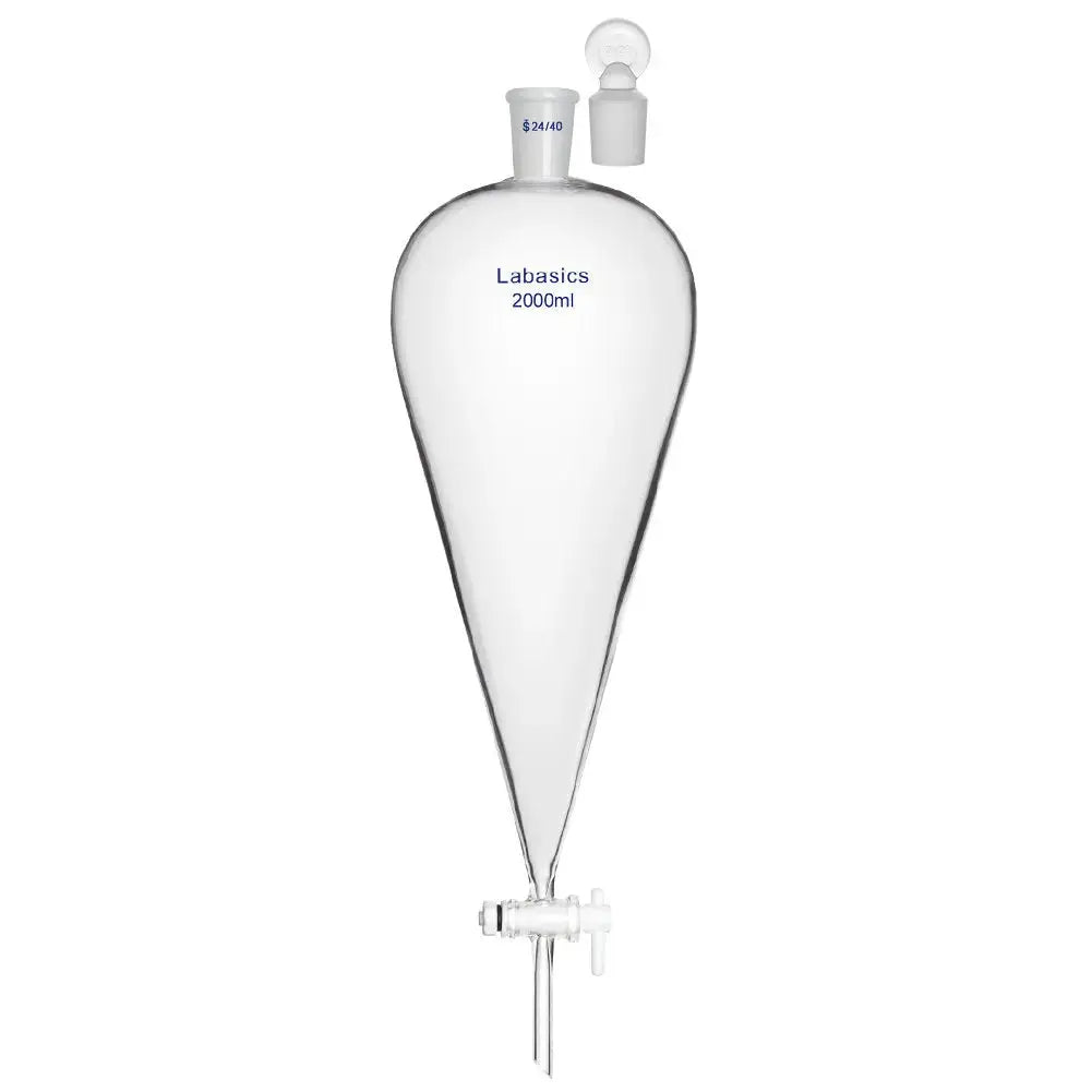 Labasics Conical Separatory Funnels for Accurate and Efficient Liquid ...